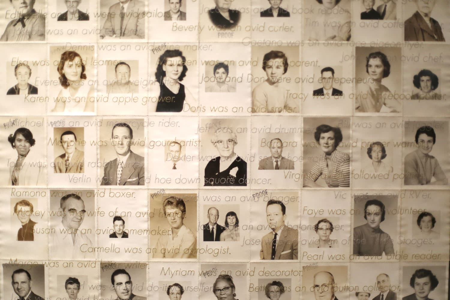 Jane Waggoner Deschner builds shrine to humanity in 'Remember Me' - Anna Paige